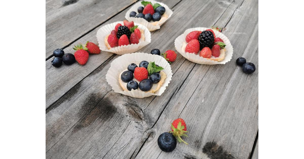 Rezepte Beeren-Tirtlen (Obsttörtchen)