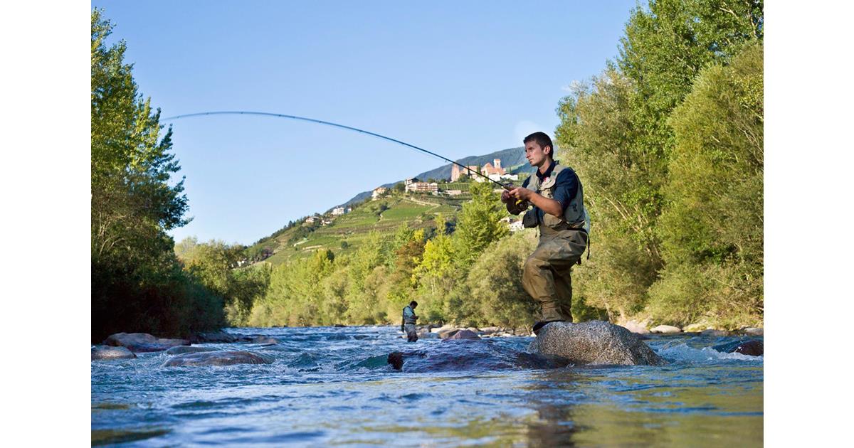 Werfen Sie Ihre Angel aus: Fischen in Schenna bei Meran - Südtirol